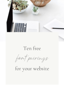 How to Pair Fonts for Your Website (plus 10 free font pairings ...