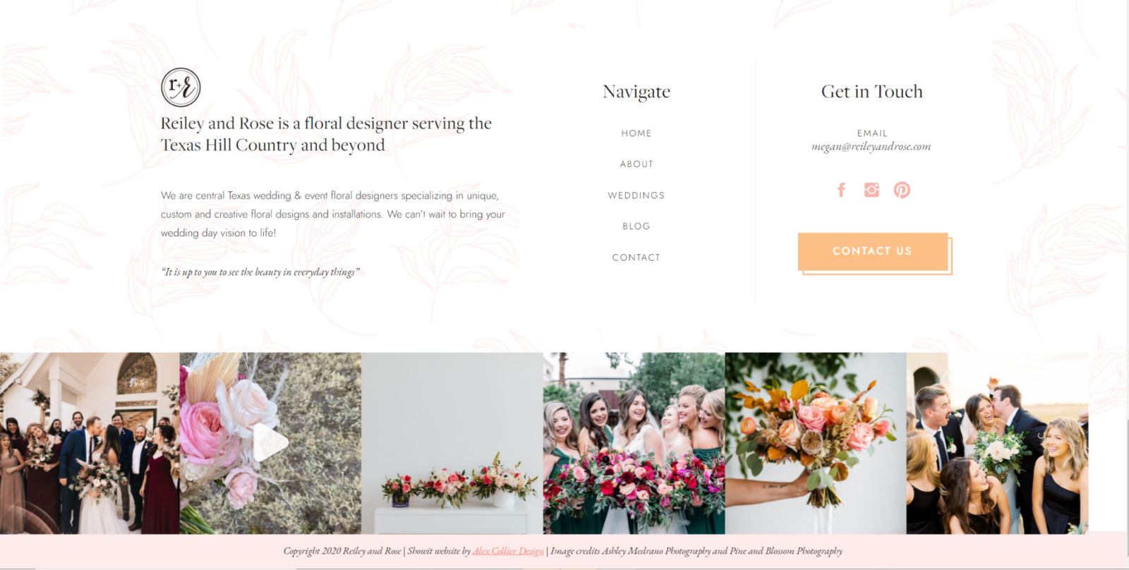 5 Must-Have Sections to Include on Your Website - alexcollierdesign.com