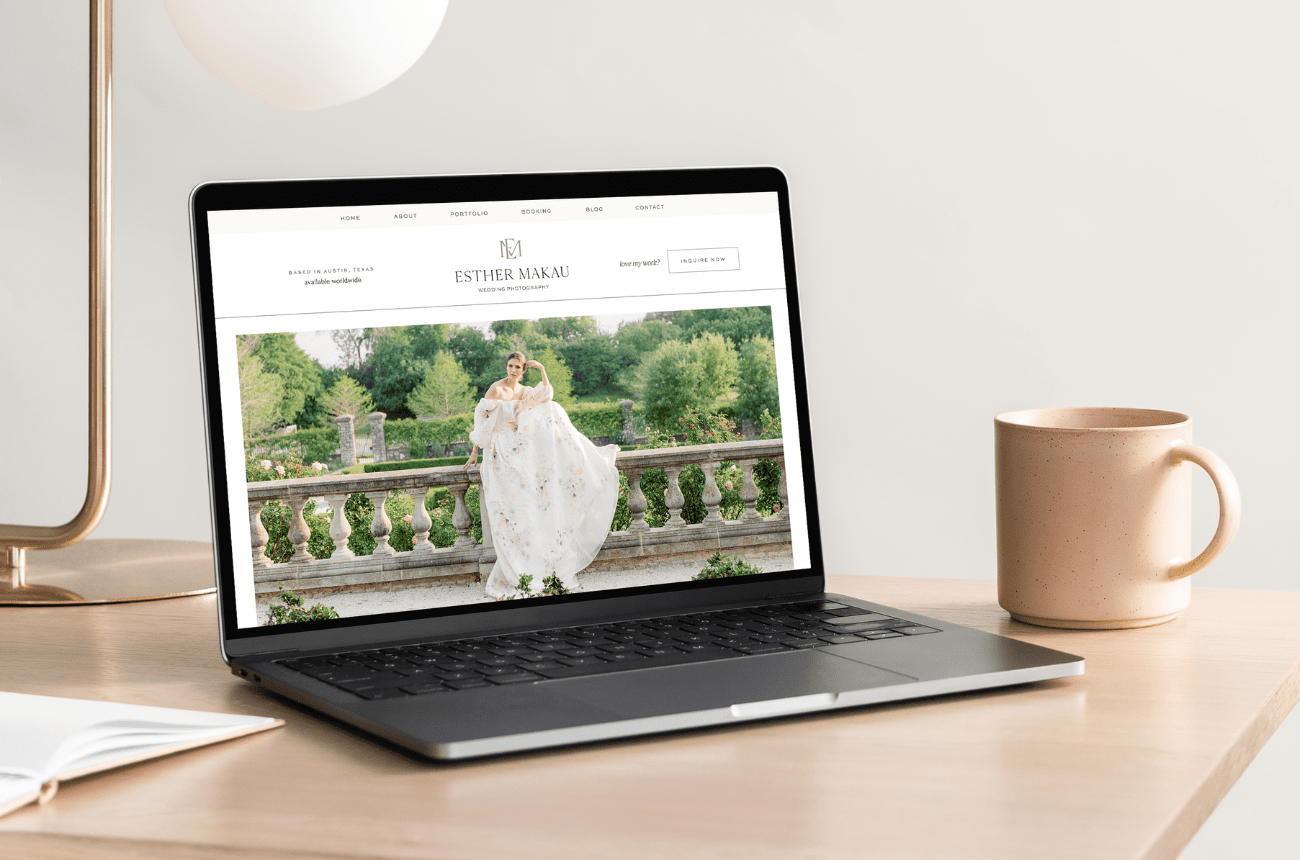 Custom Brand and Showit Template Customization | Esther Makau ...