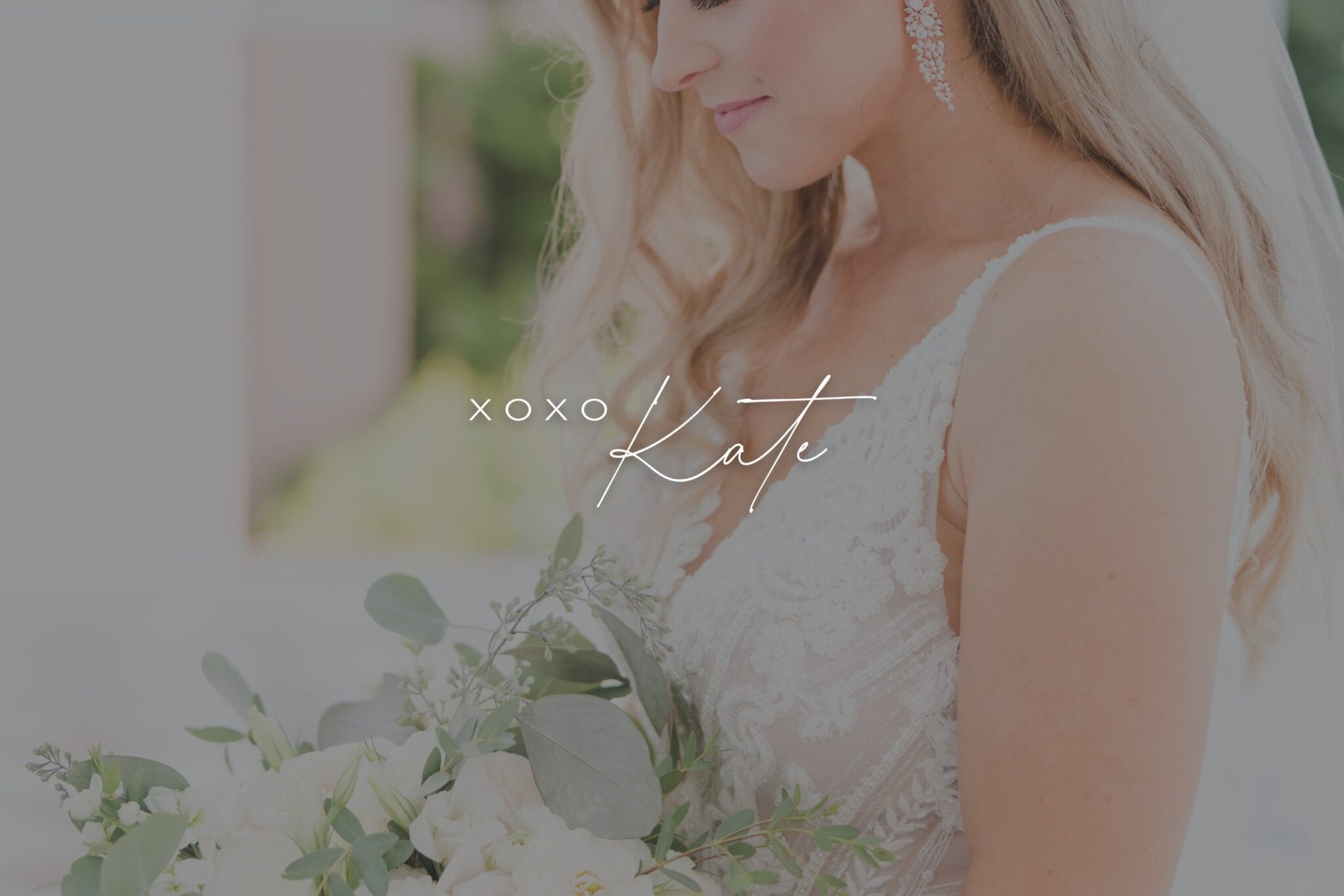 Custom Brand and Logo for Kate Dye Photography - alexcollierdesign.com